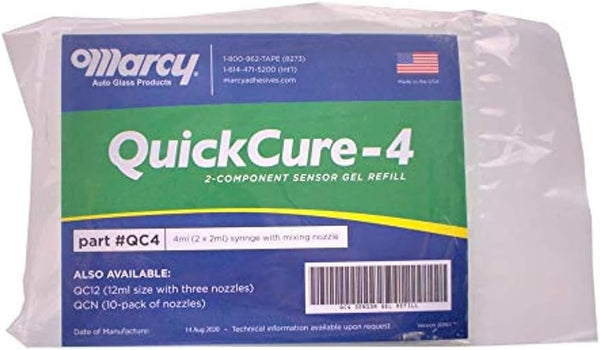 Marcy QC4 Universal Rain Sensor Lens Gel Kit – 2-Part Auto Windshield ...