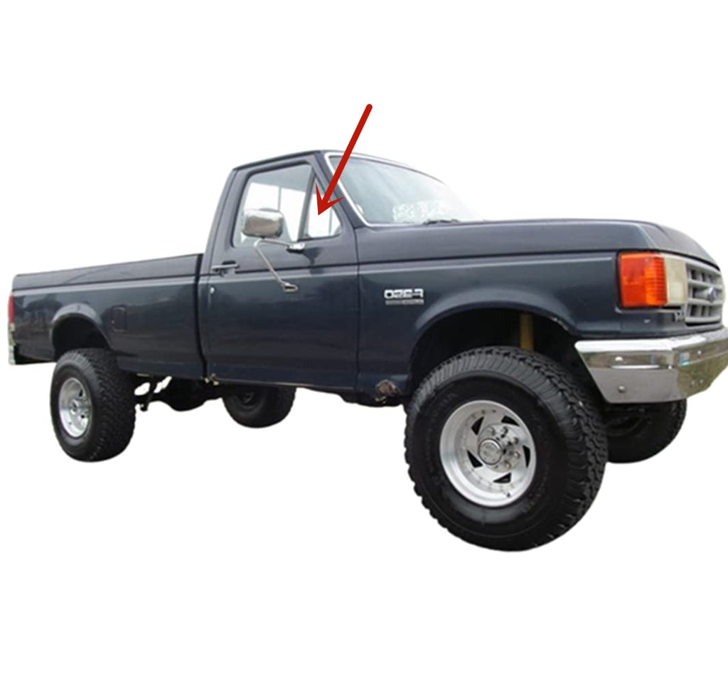 Passenger Right Side Front Vent Window Vent Glass Compatible with Ford ...