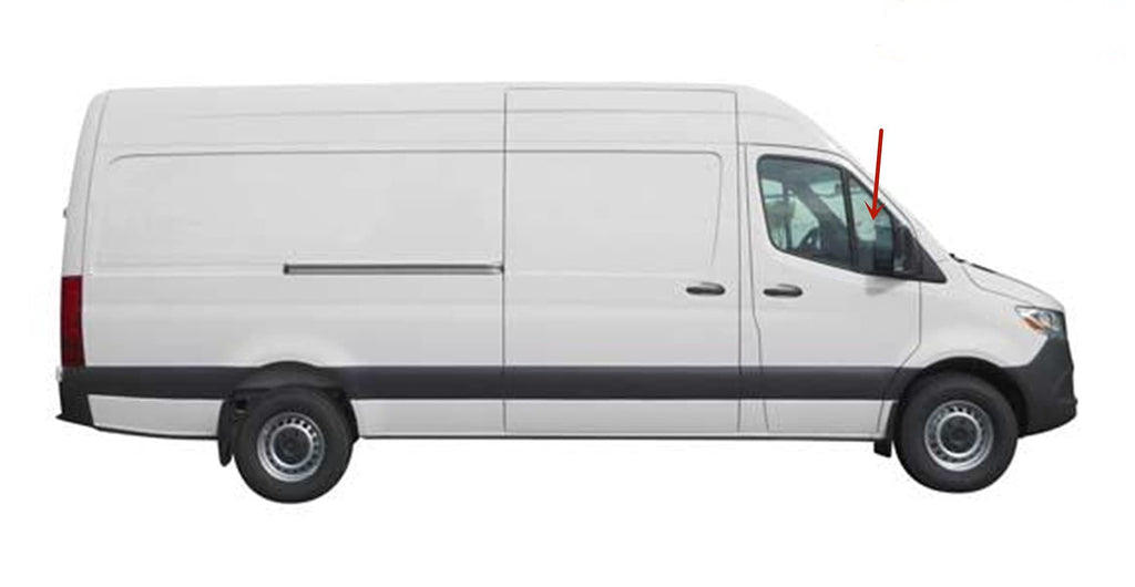 Passenger Right Side Front Vent Window Vent Glass Compatible with Dodg ...