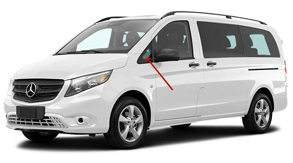 Driver Left Side Front Vent Window Vent Glass Compatible with Mercedes ...