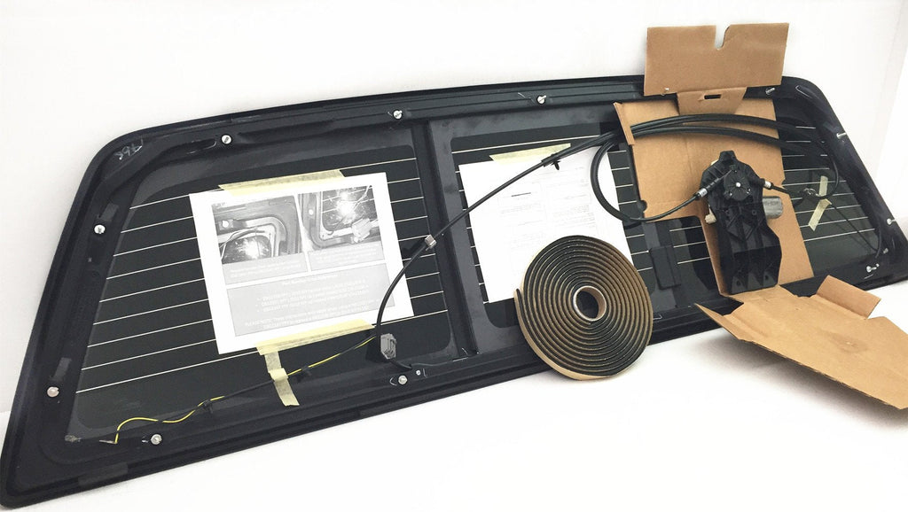 OEM Heated Sliding Back Window Glass Back Power Slider Compatible with ...