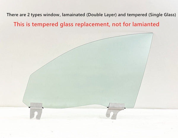 Tempered Driver Left Side Front Door Window Door Glass Compatible with ...