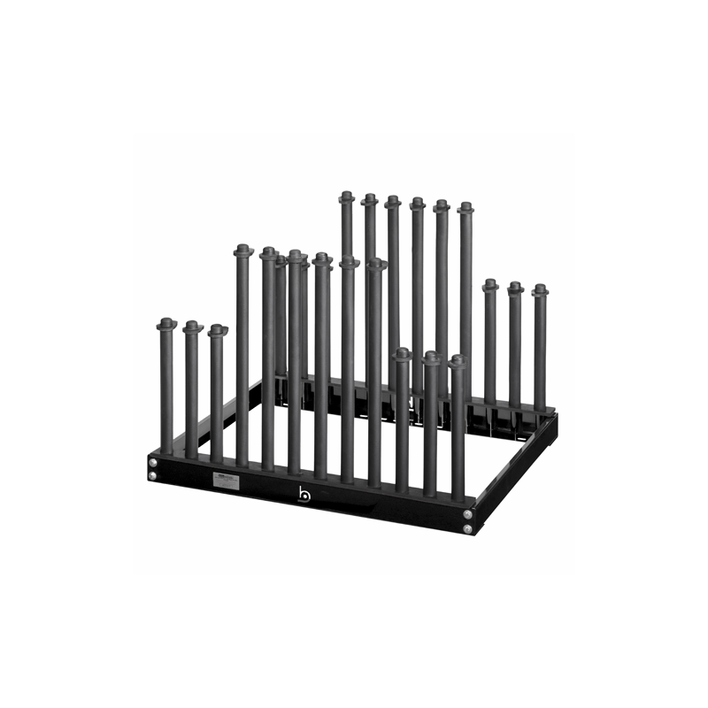 S-SERIES 11-LITE WINDSHIELD CARRIER W/15&24" MASTS – JAAGS