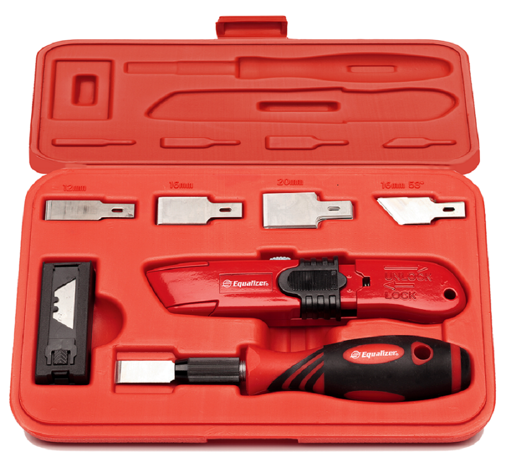 Equalizer Windshield Pinchweld Scraper tool PREPMASTER™ KIT SKE291 – JAAGS