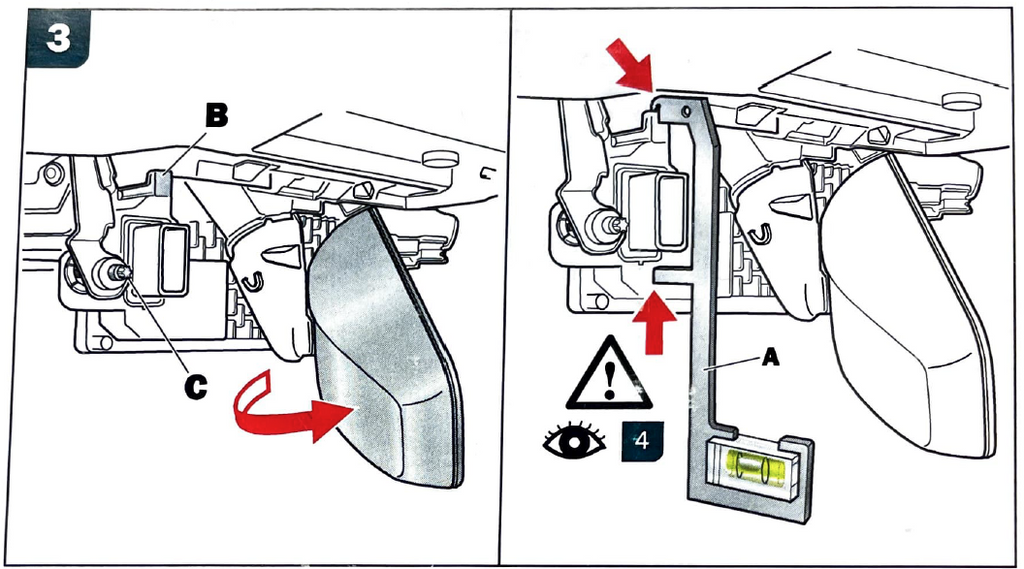 EQUALIZER ADAS CAMERA LEVELING TOOL,VOLVO, - GTOOL805 – JAAGS