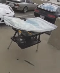 360 Rotating Glass Table & Stand Combo – JAAGS