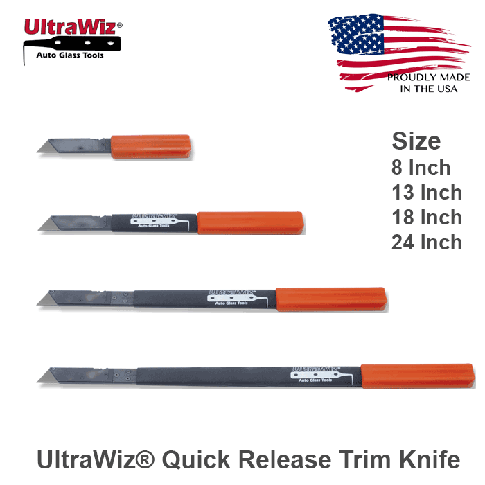 UltraWiz® Quick Release Long Knives, Windshield removal tool 4400 – JAAGS